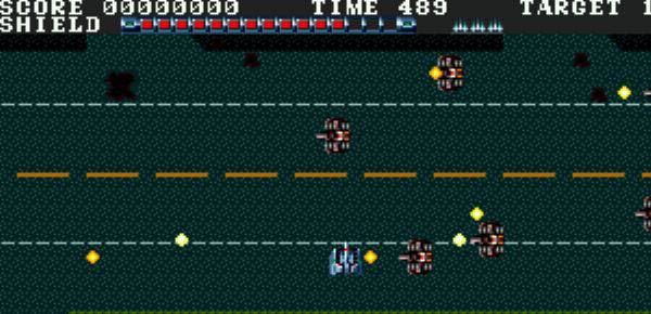 Granada jeu video Shoot them up sorti sur Sega Megadrive en 1990