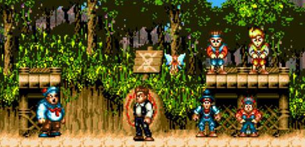 Hook jeu video Plateforme sorti sur Sega Megadrive en 1992